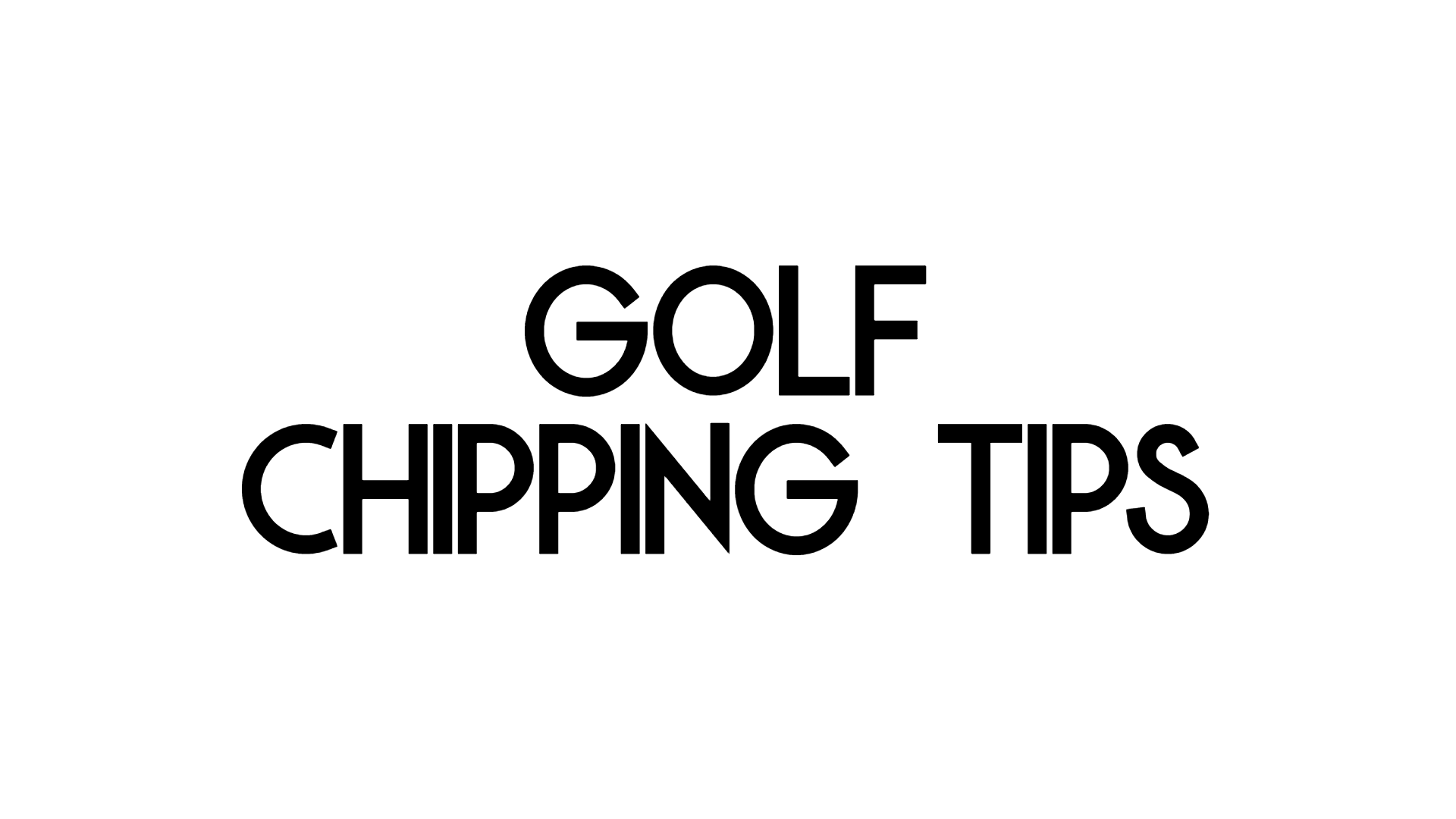 Golf Chipping Tips: Techniques to Master Your Short Game (2025)